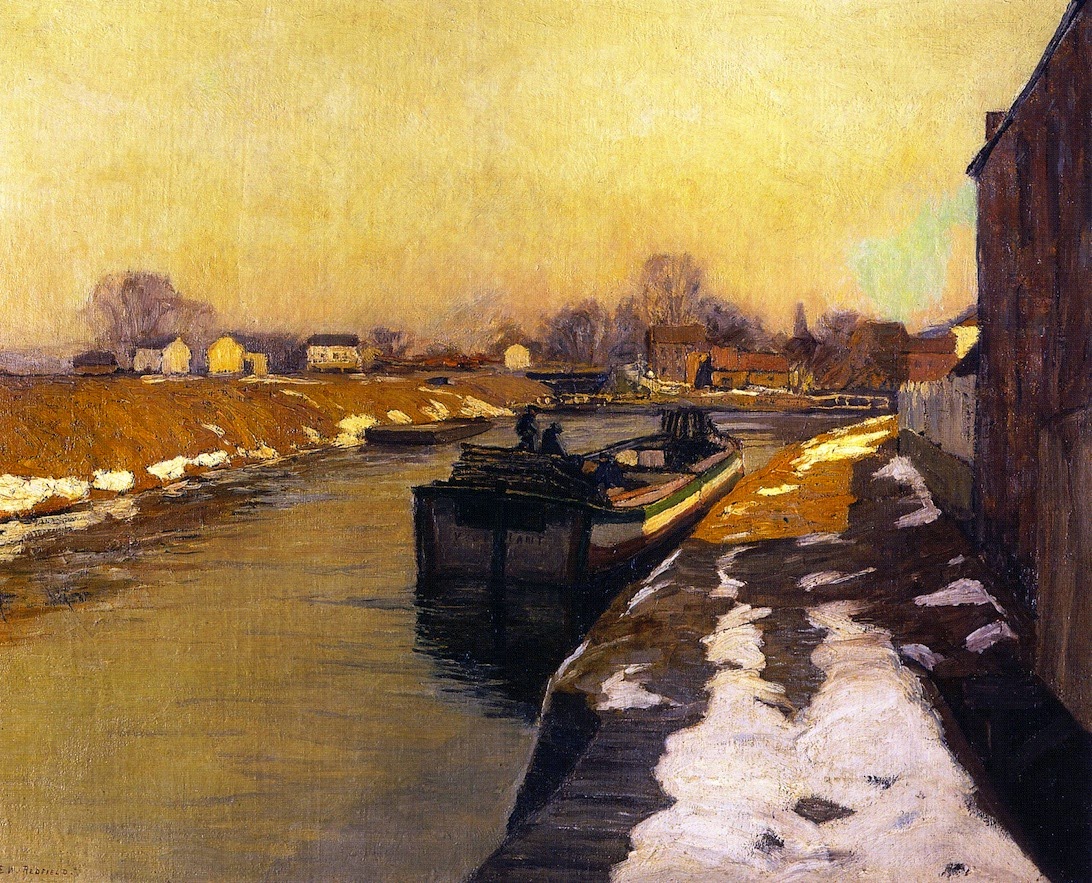 Edward Willis Redfield | Impressionist Landscape painter | Tutt'Art ...