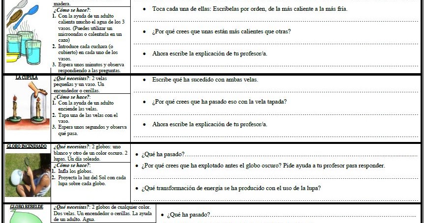 Aprende con Míster Tiza: ¡Experimentos con calor! Aprende con Míster Tiza: ¡Experimentos con calor!