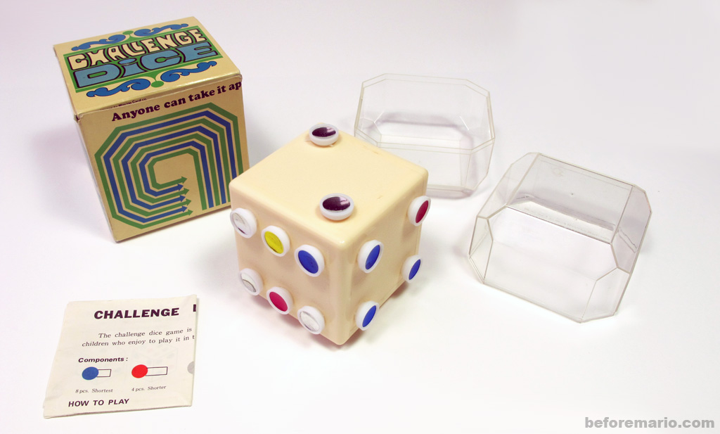 beforemario: Nintendo Challenge Dice - Rare Western version (1970)