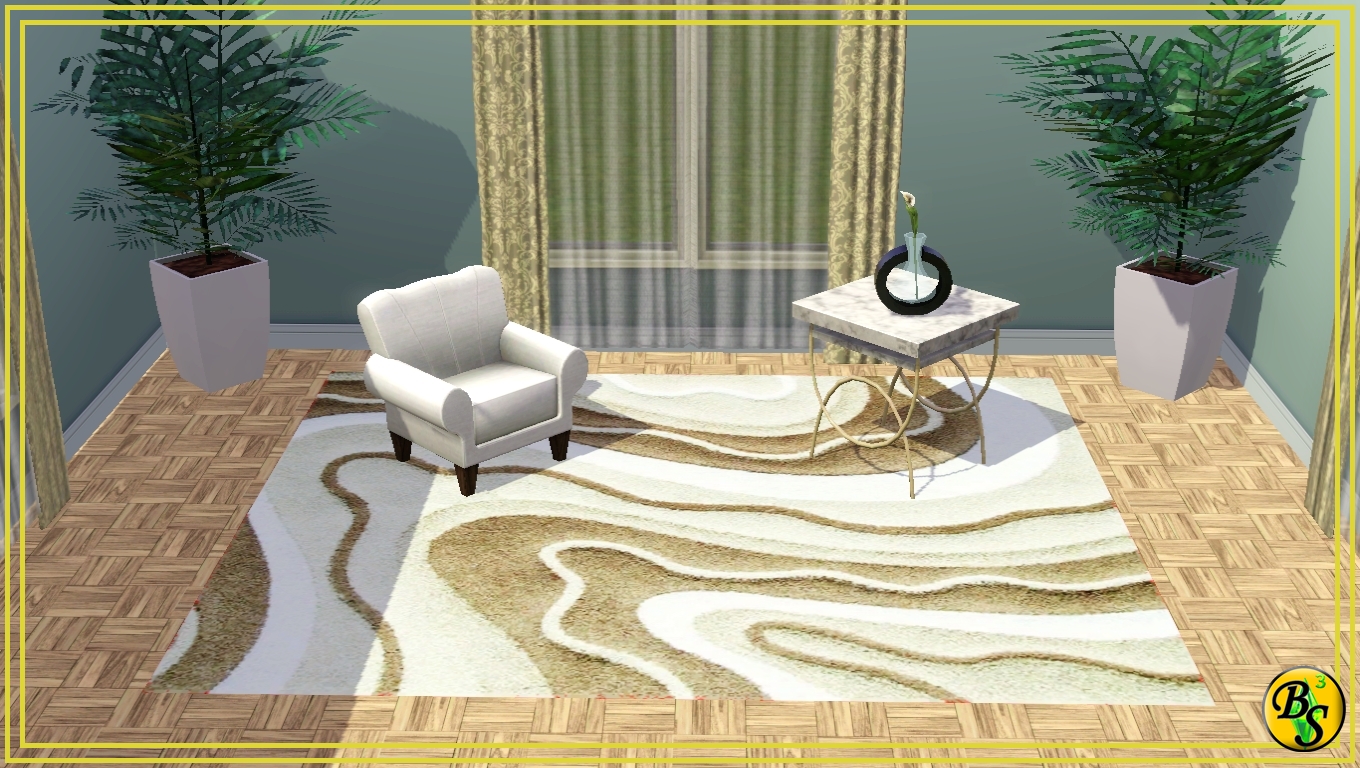 BeAzSims: Set 2 - Tapetes Modernos - The Sims 3 Rugs