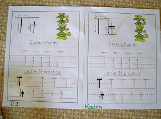 La-La's Home Daycare: Letter Tt Week