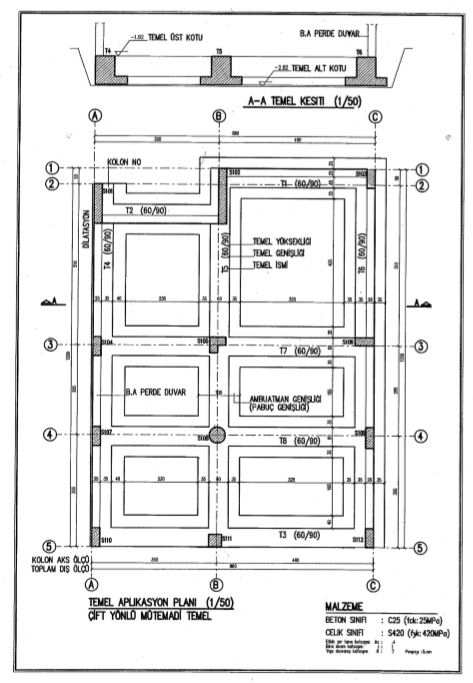 Betonarme Proje Bölüm 1 ~ Sahil Yapı Denetim