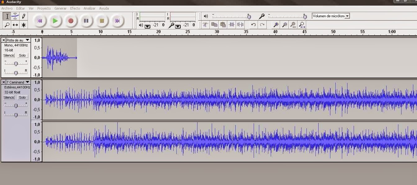 Informática en el Aula: Audacity 3: Herramienta envolvente