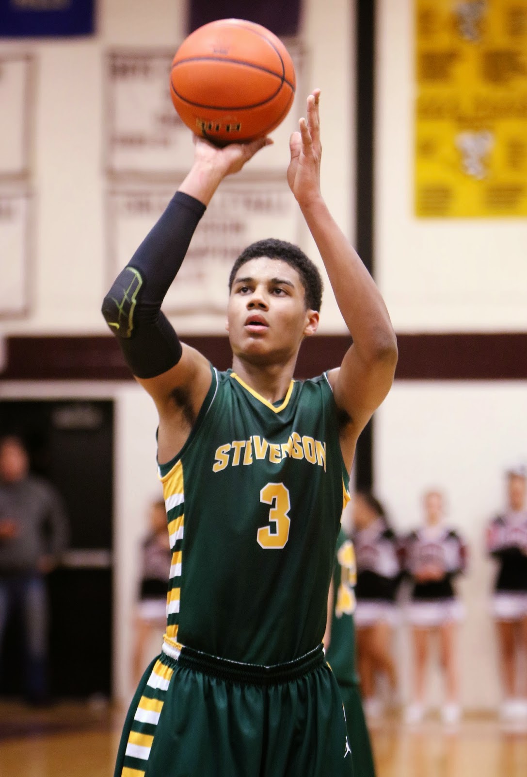 Mark Kodiak Ukena: IHSA Varsity Boys Basketball: Stevenson at Zion-Benton