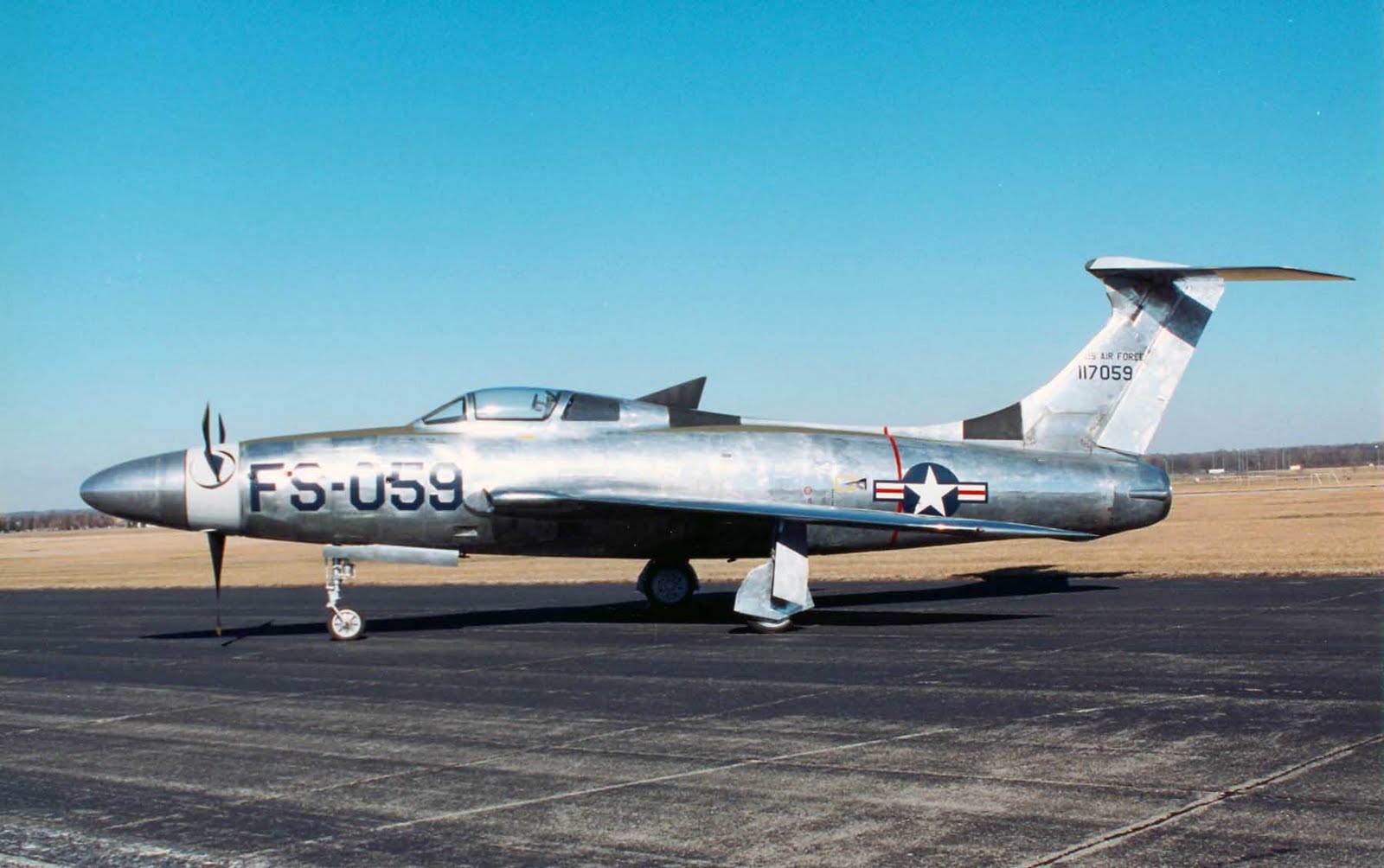 FDRA - Fuerza Aérea: Prototipo: Republic XF-84H Thunderscreech