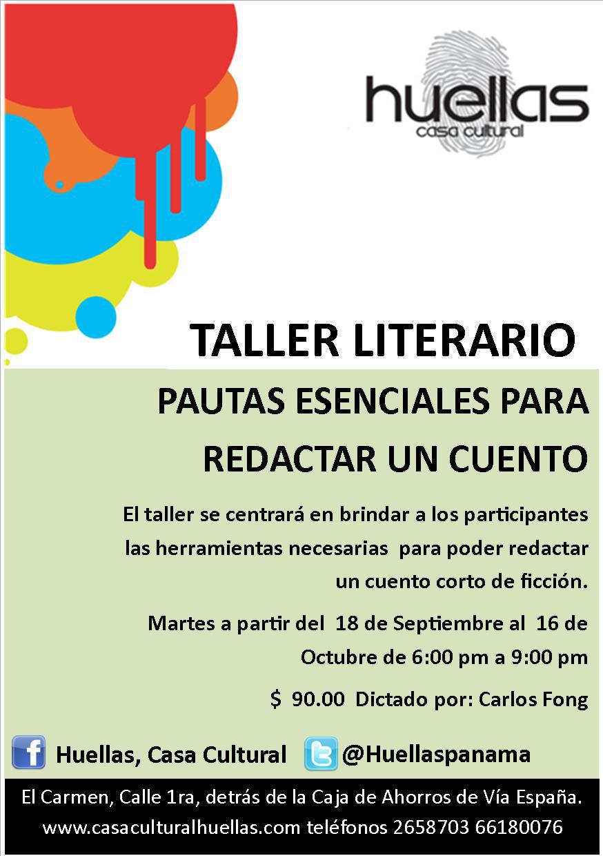 Literatura panameña hoy: TALLER LITERARIO DE CARLOS FONG