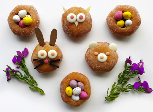 My Owl Barn: How to Make Animal Theme Donuts