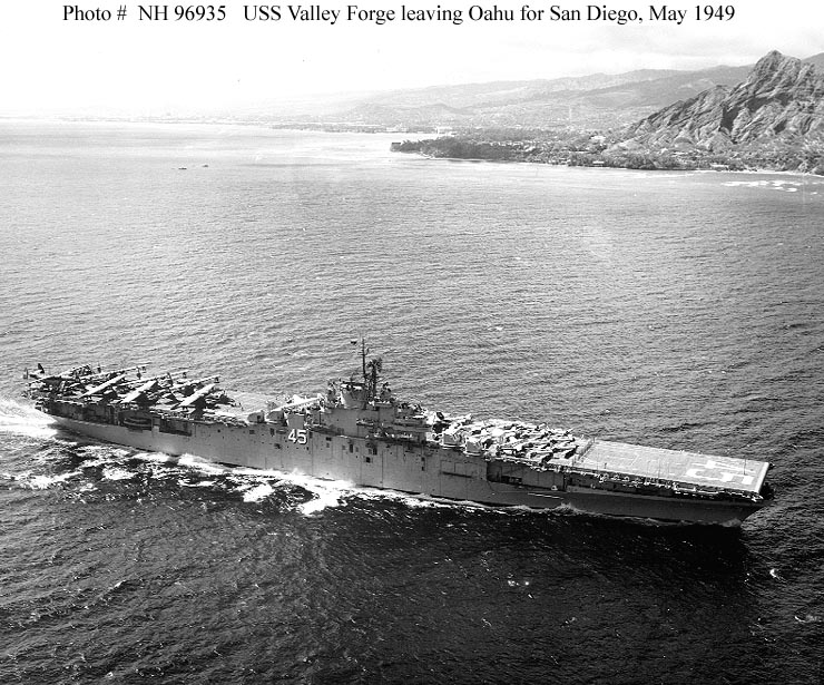 Naval Warfare: USS Valley Forge (CV-45, CVA-45, CVS-45, LPH-8)