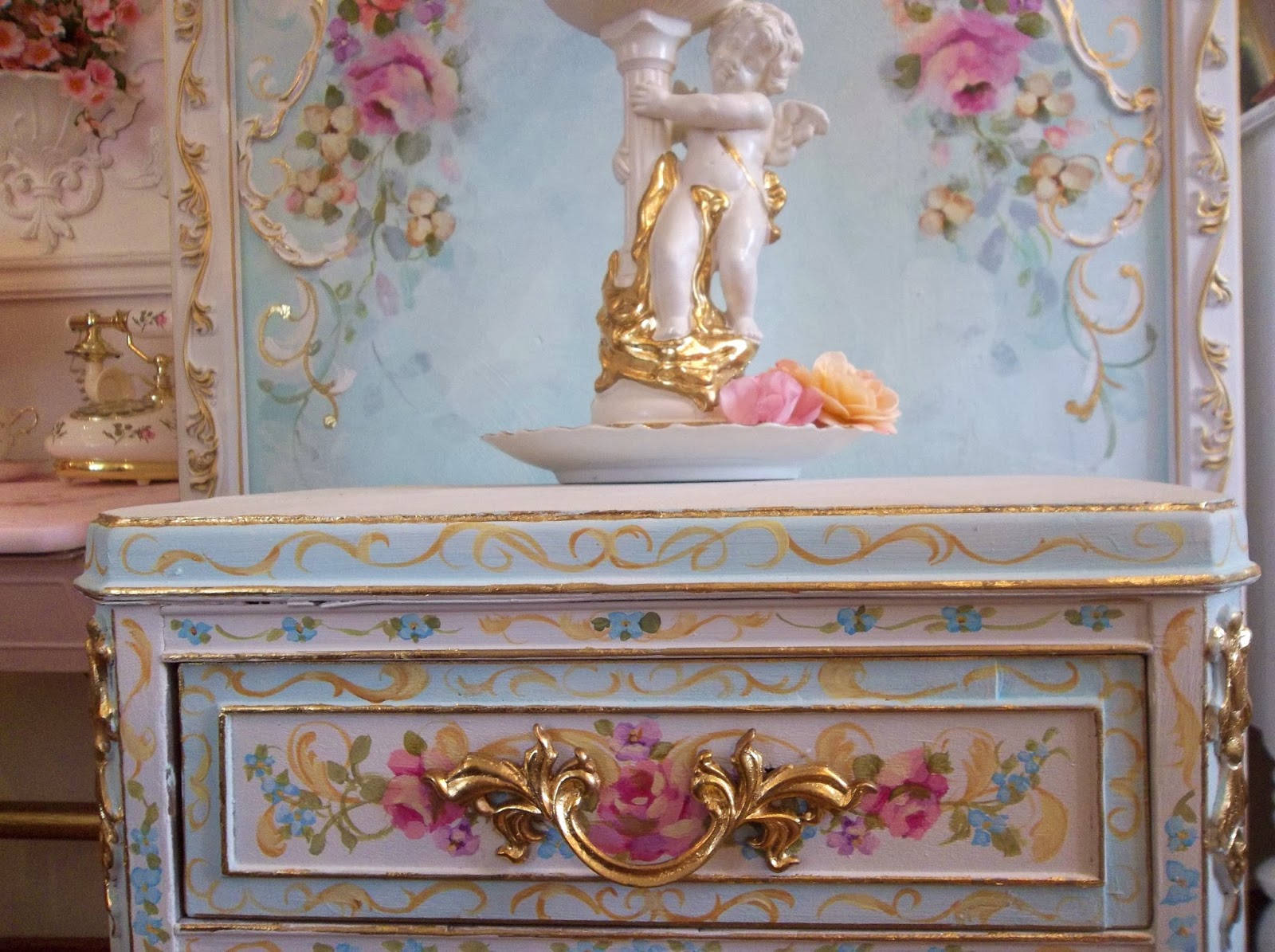 jonny j petros : Rococo Style Room, with Rococo Furniture , ornamental ...