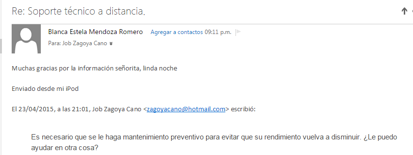 SOPORTE TÉCNICO A DISTANCIA.: Soporte técnico a distancia a través de ...