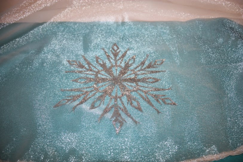 Elsa Ice Stencil Tutorial