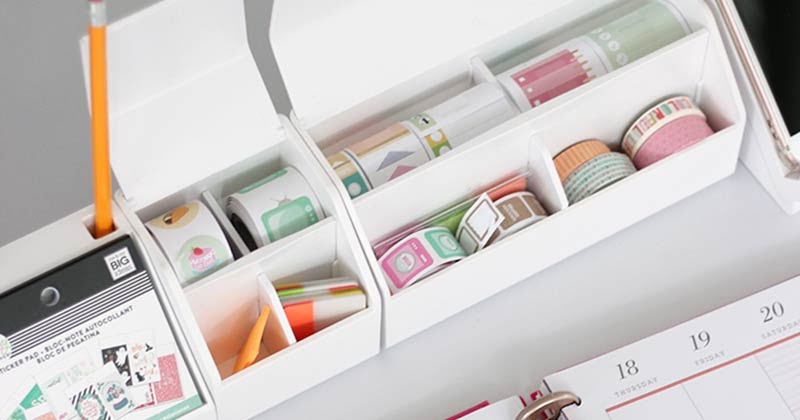 A Genius Way to Organize Planner Stickers | Sunny Day Family