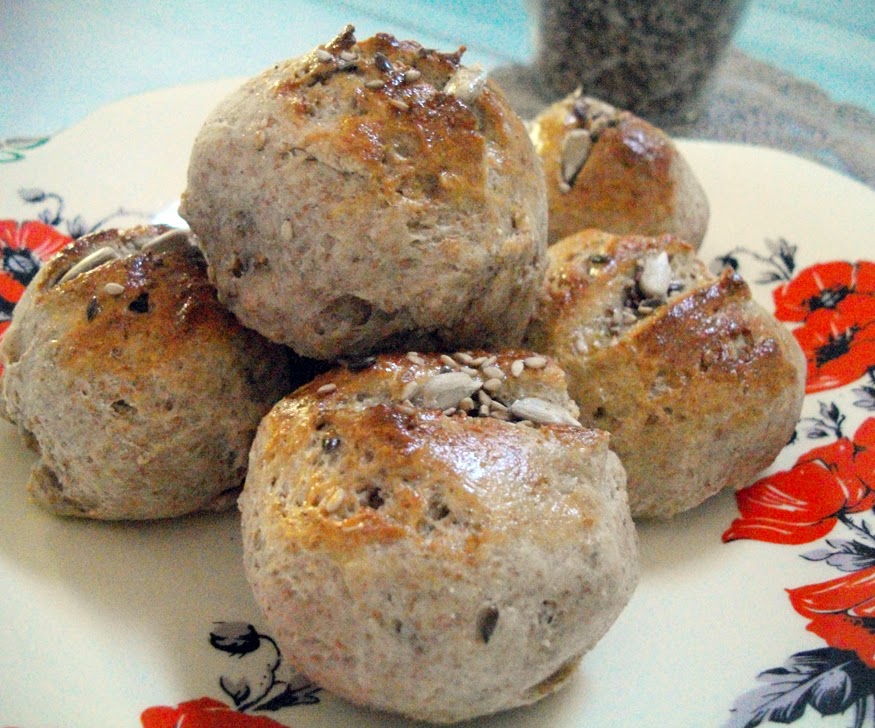 Mundo Manuela: Volvimos! Pancitos integrales saborizados