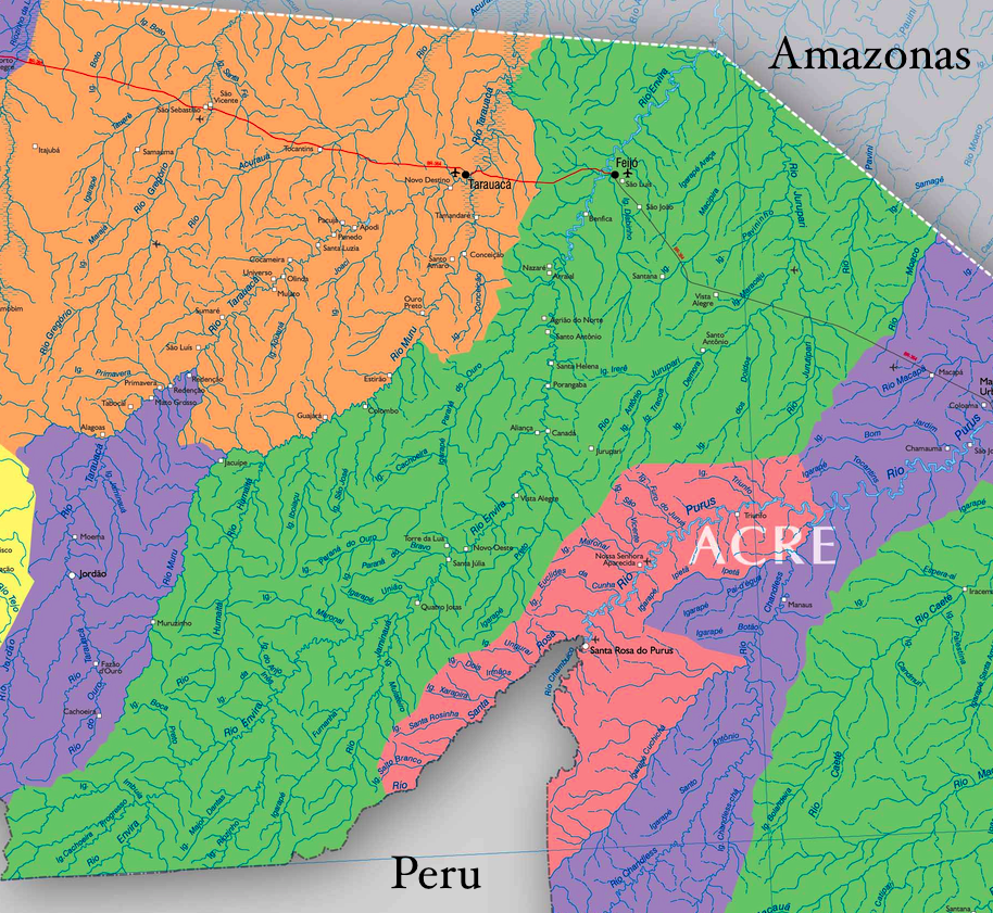 Mapas do Estado do Acre