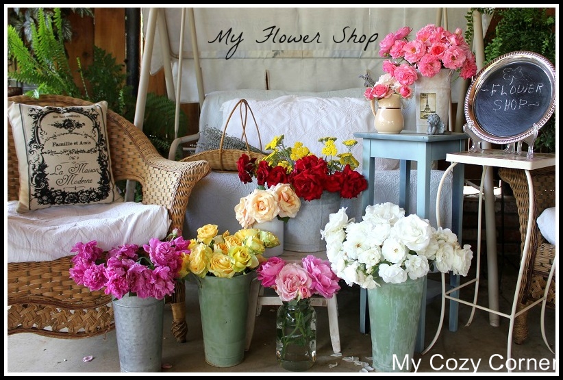 My Cozy Corner: My Flower Shop