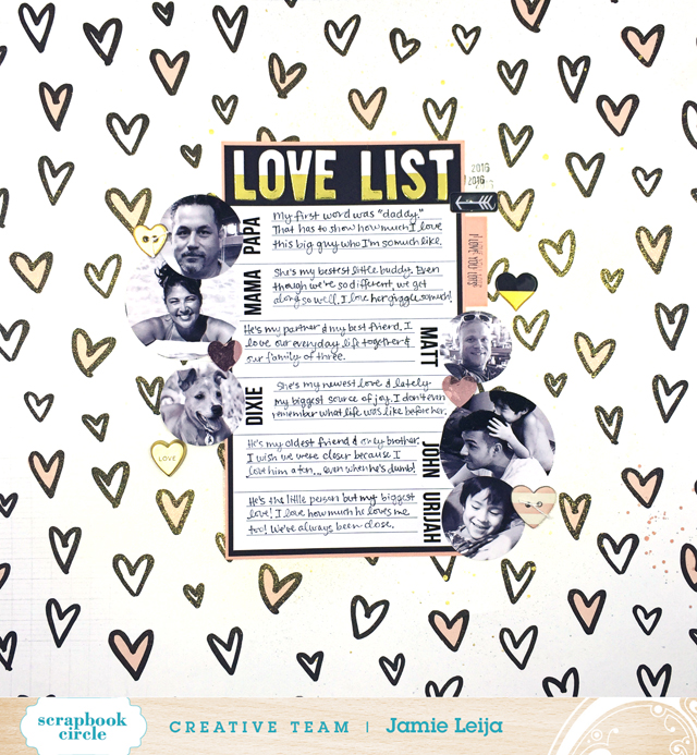 Jamie Leija: Love List