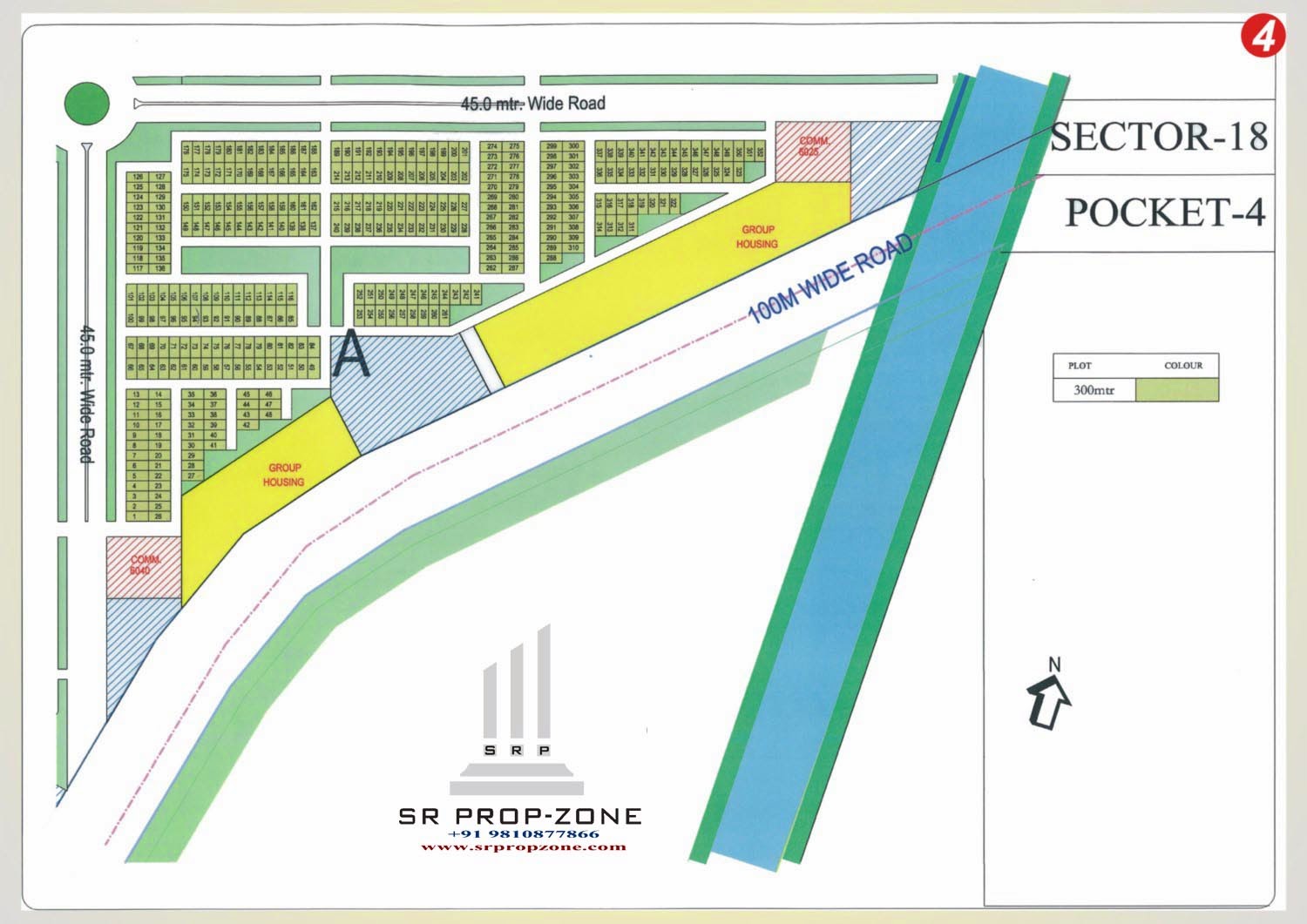 Layout Plan of Yamuna Expressway Sector-18 Pocket- 4 HD Map Layout Plan of Yamuna Expressway Sector-18 Pocket- 4 HD Map