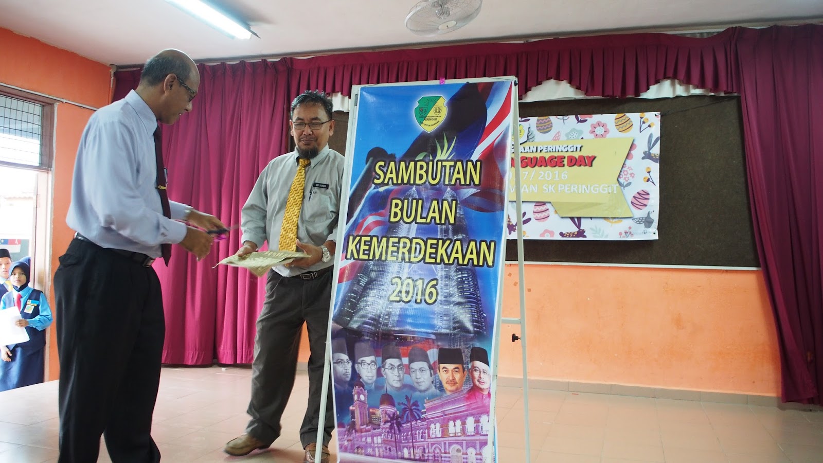 MAJLIS PERASMIAN SAMBUTAN BULAN KEMERDEKAAN KALI KE -58 2016