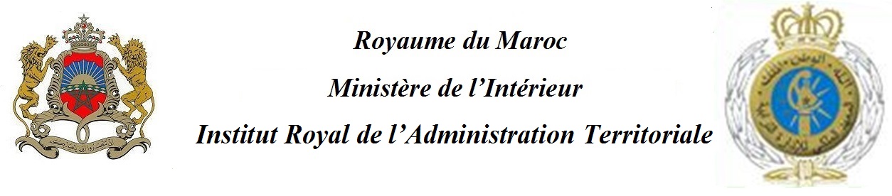 Institut Royal de l'Administration Territoriale : Les Candidats ...
