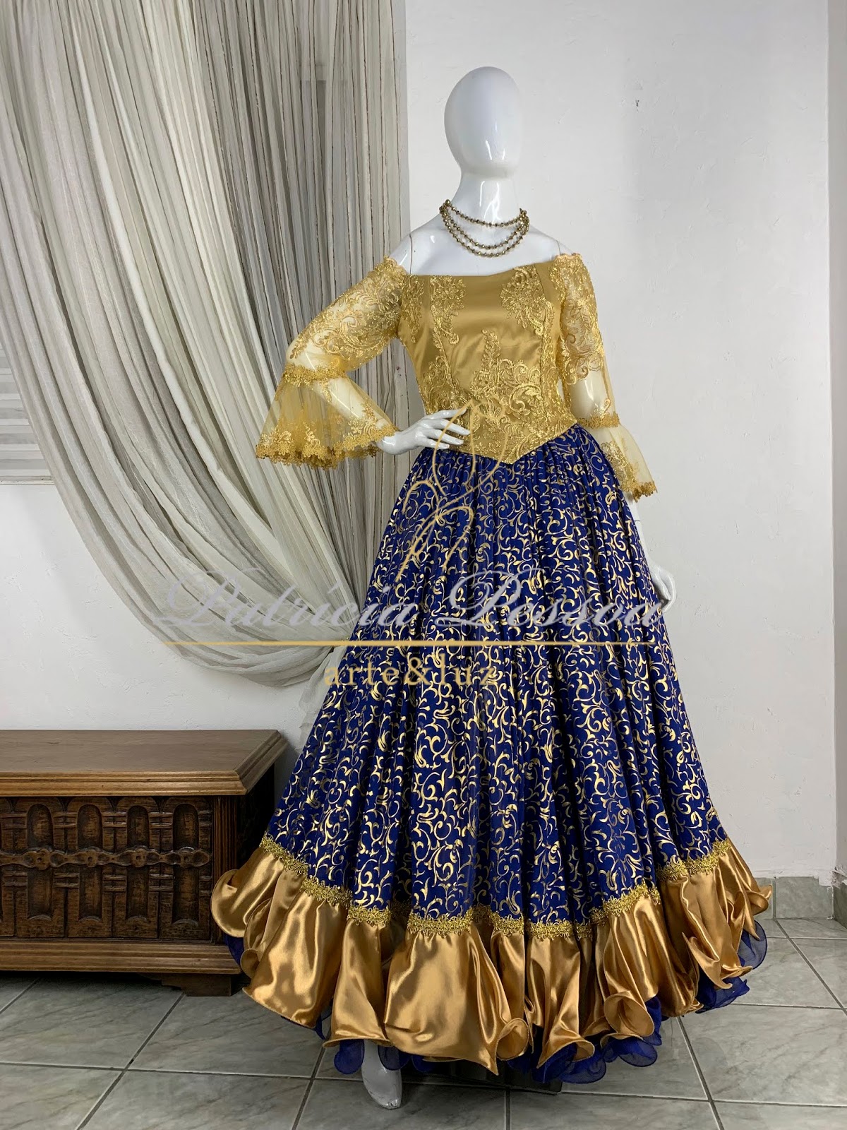 Atelier Patricia Pessoa: Roupa Cigana - (cód.03111)