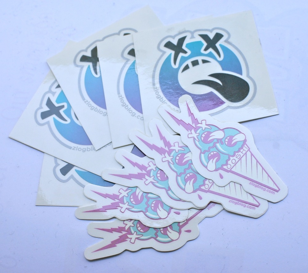 TAKEOVER LA!™: New Zlog Stickers!
