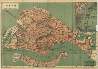 Map of Venice, Italy