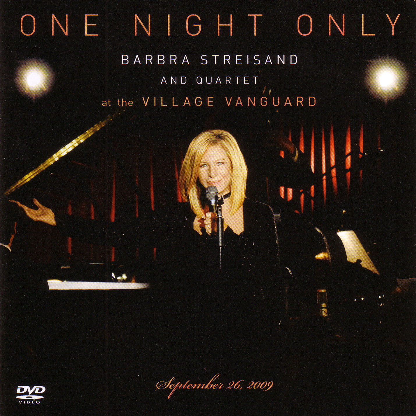 Mis recitales en dvd: Barbra Streisand - One night only (2010)