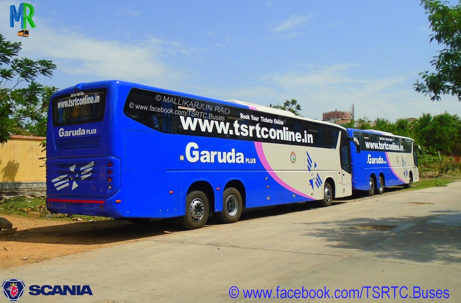 TSRTC New GARUDA PLUS VOLVO & SCANIA.