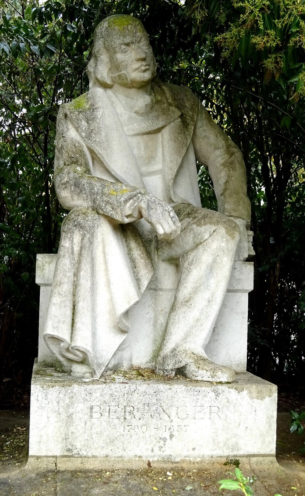 Dr Tony Shaw: Pierre-Jean de Béranger in the 3rd arrondissement, Paris (75)