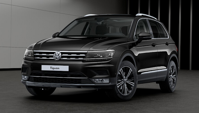 Volkswagen Tiguan 2 (2016 à 2020) - Couleurs et code peinture