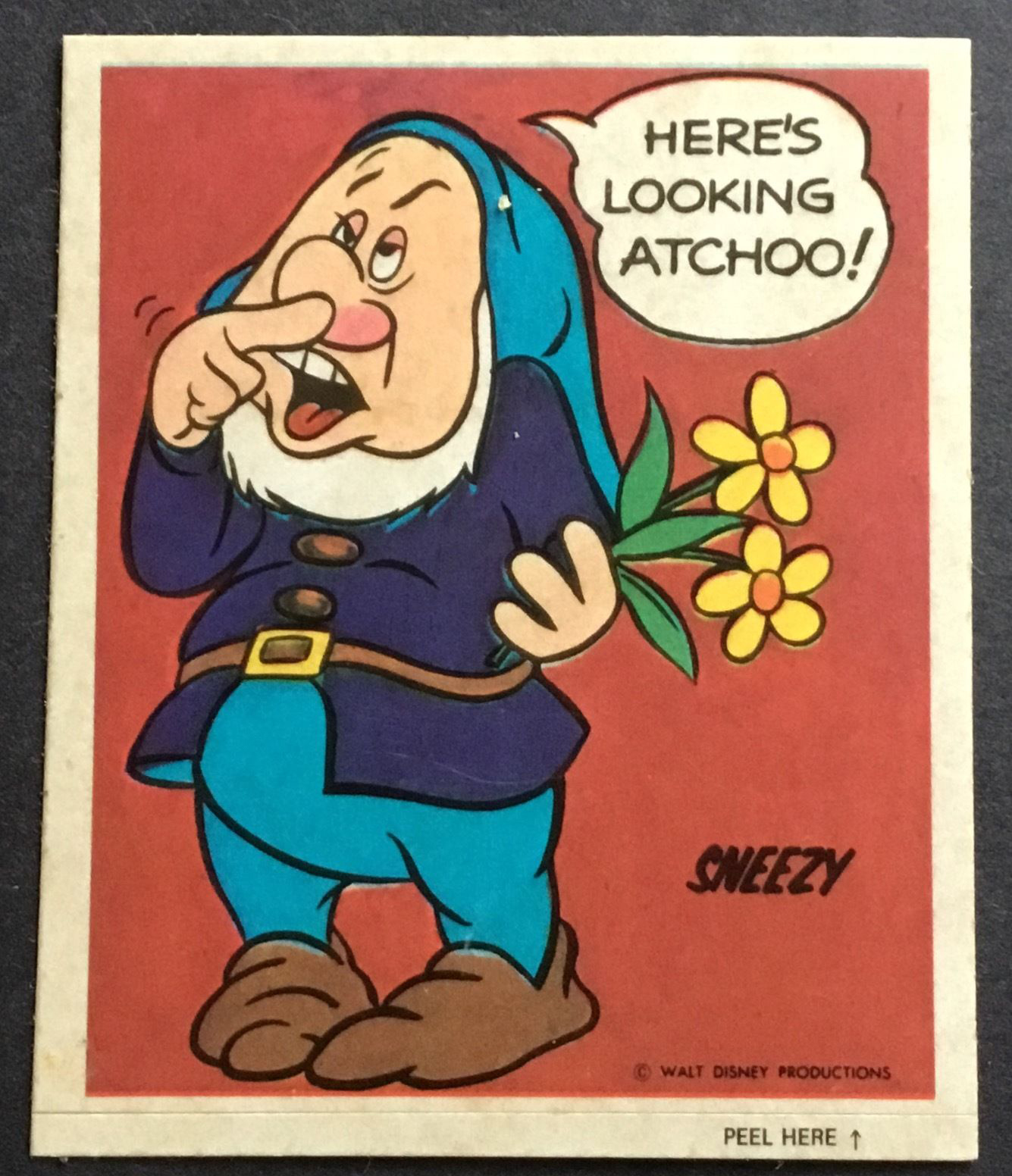 Filmic Light - Snow White Archive: 1973-74 Wonder Bread Stickers