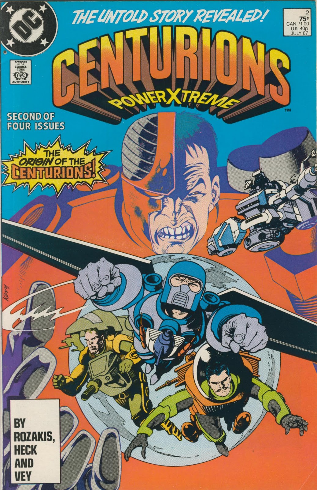 Boys Adventure Comics: Centurions Power Xtreme monthly - issue 3