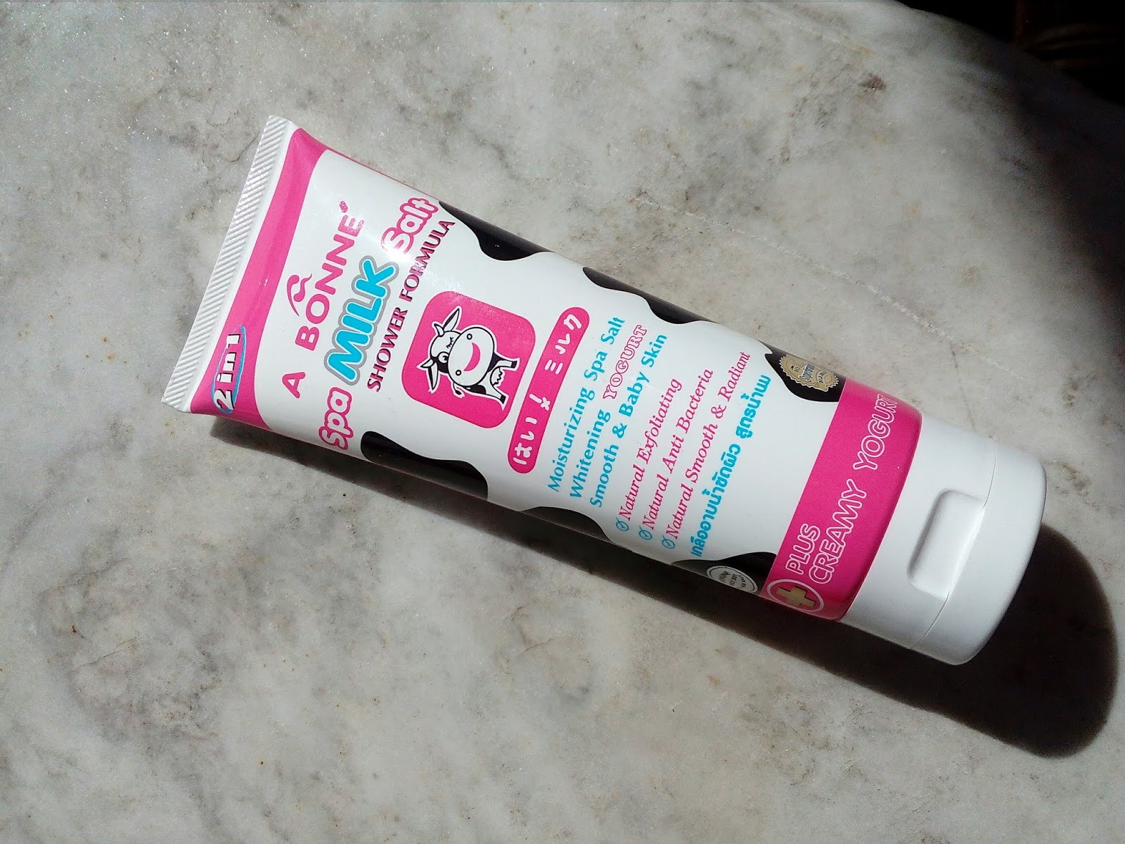 The Budget Body Scrub : A Bonne Spa Milk Salt Shower Formula Review ...