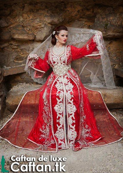 Caftan 2014 | robe de mariée rouge unique