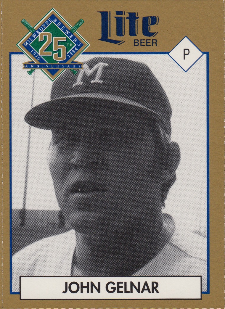 Off Hiatus Baseball: Meet the Brewers #11: John Gelnar