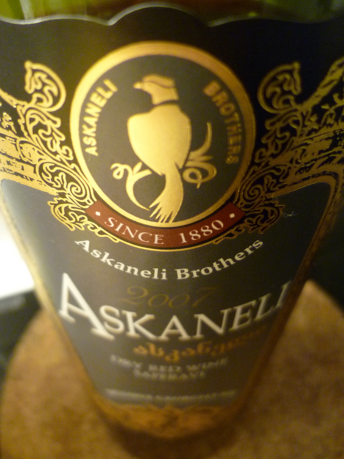 In vilis vino veritas: Georgian korea Askaneli Saperavi