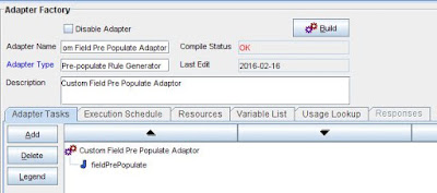 Oracle Identity Manager: Custom Prepopulate Adapter to pre-populate fields on Process Form in ...