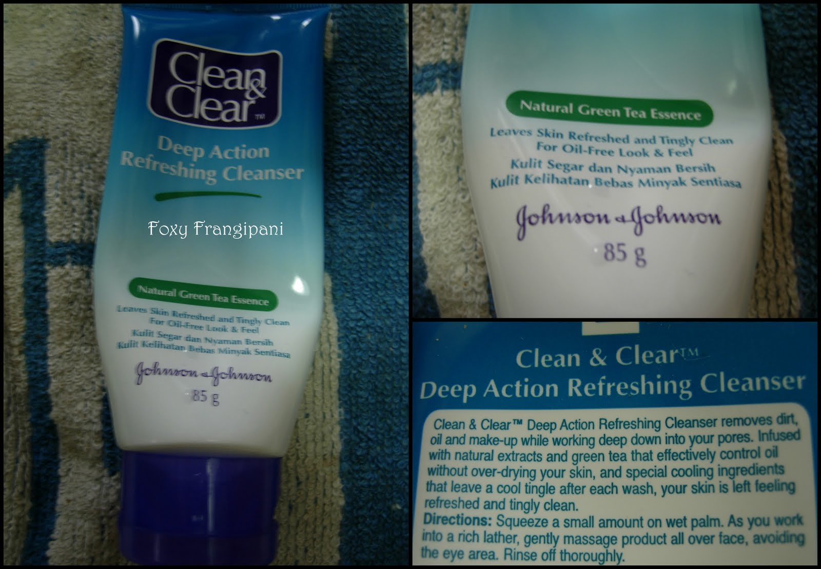 Potions Junkie: Clean & Clear Deep Action Refreshing Cleanser