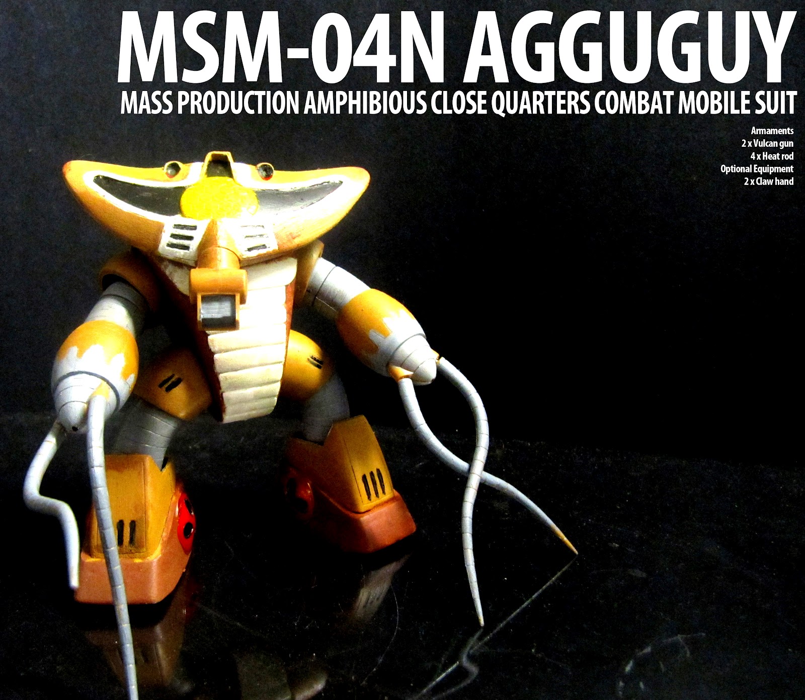 1/144 MSM-04N Agguguy painted build and review by GKC