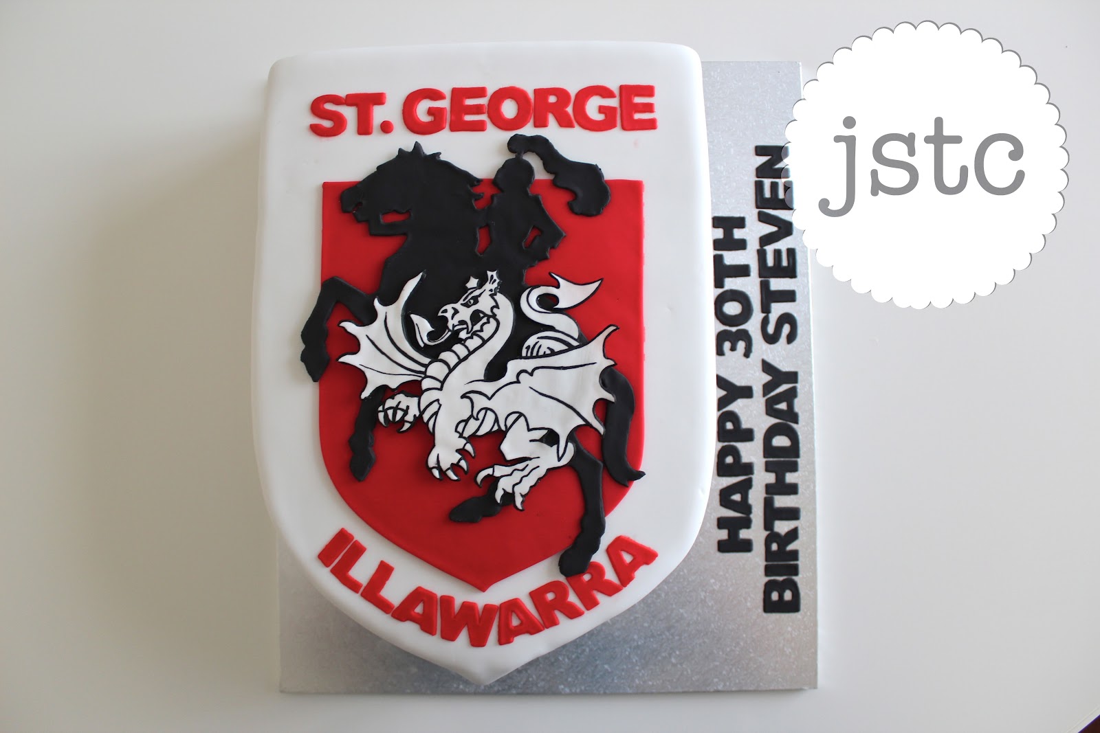 Jemma's Sweet Treat Catering: St George Dragons Cake