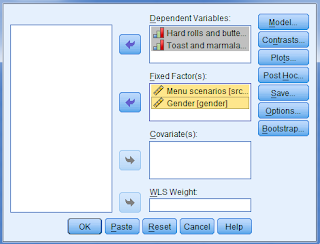 analisis GLM Multivariate dengan SPSS