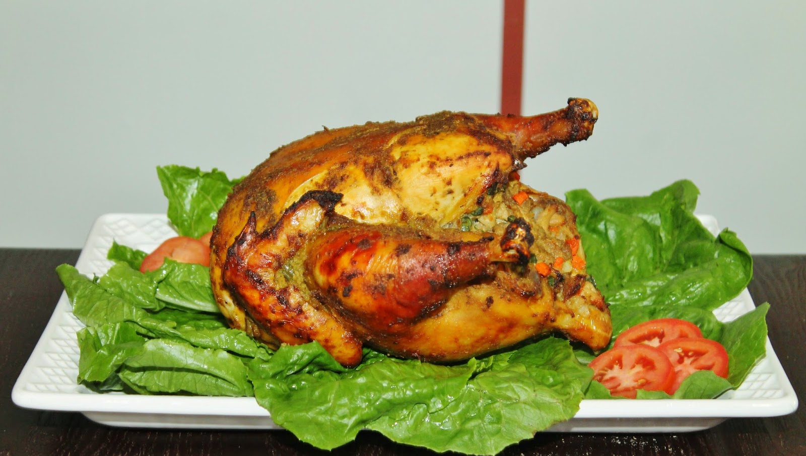 GALLINA RELLENA - RECETA FACIL - - COCINANDO CON INGRID