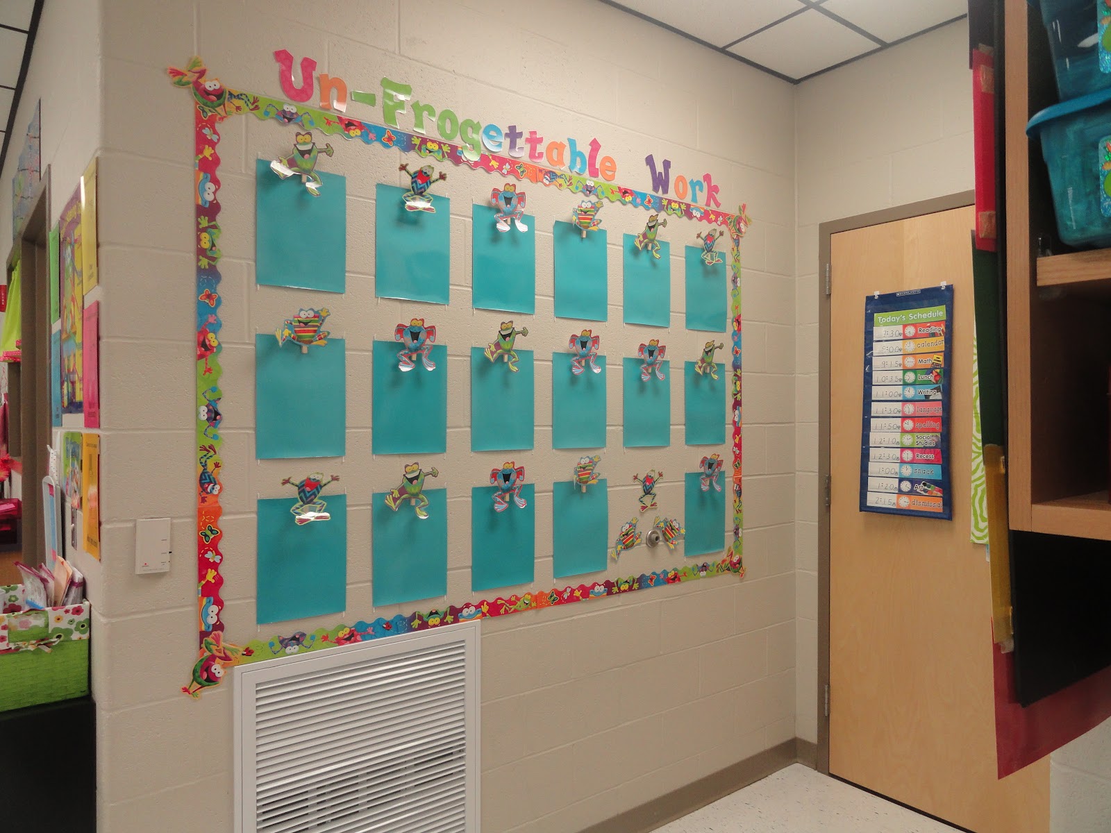 First Grade is 'Toad'ally Awesome!: Classroom Tour