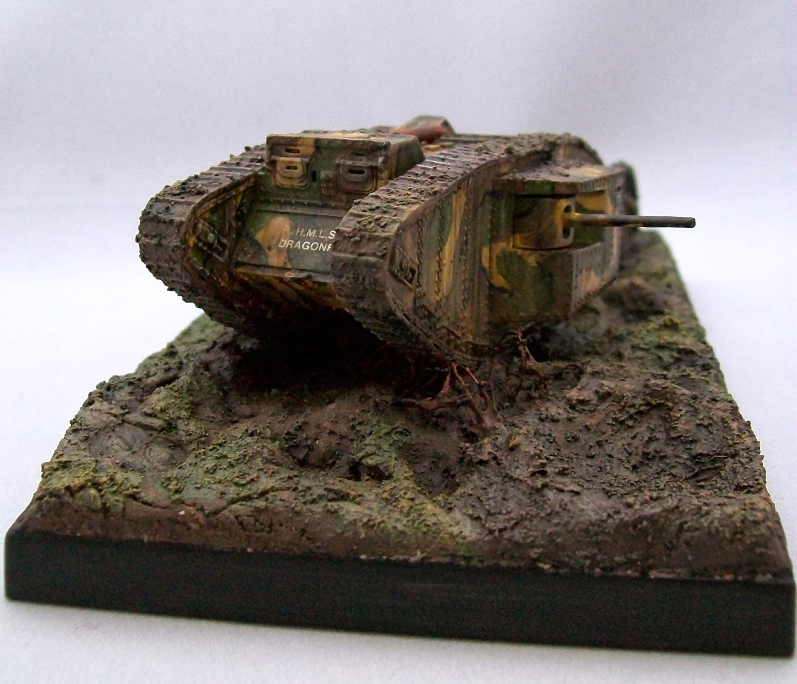 The Nervous Model Maker: World War One Tank Finished