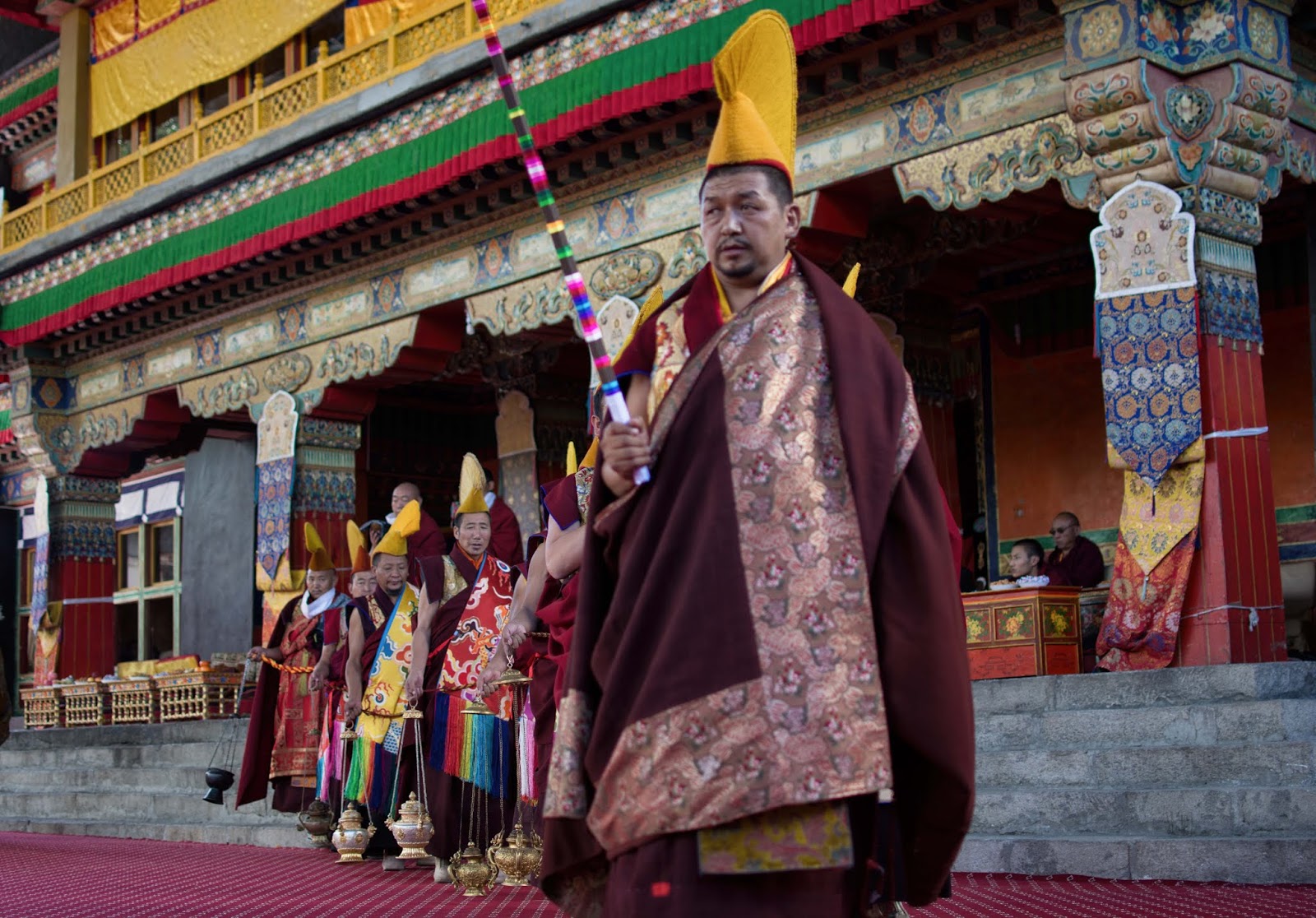 MARINA MAGRO: Tibet - Tashi Lhunpo festival