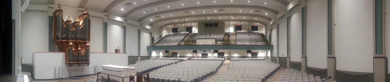 The UNT Main Auditorium : More Panoramic Photographs of the Main Auditorium