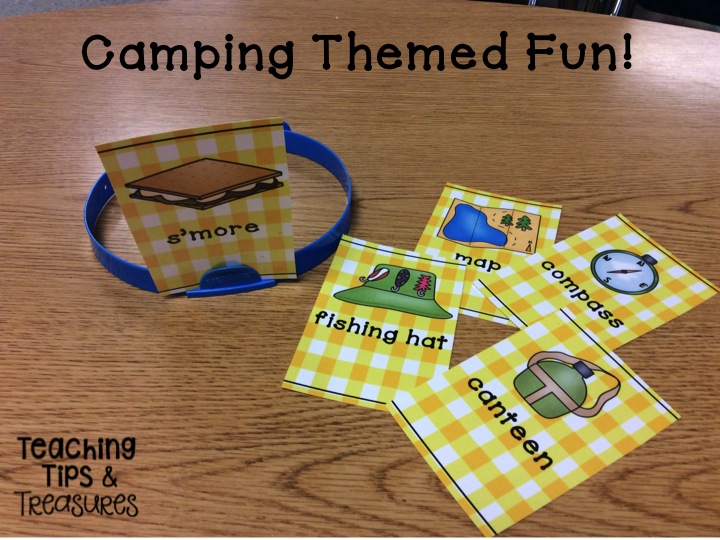 Teaching Tips and Treasures: Camping Themed Fun and Some Freebies