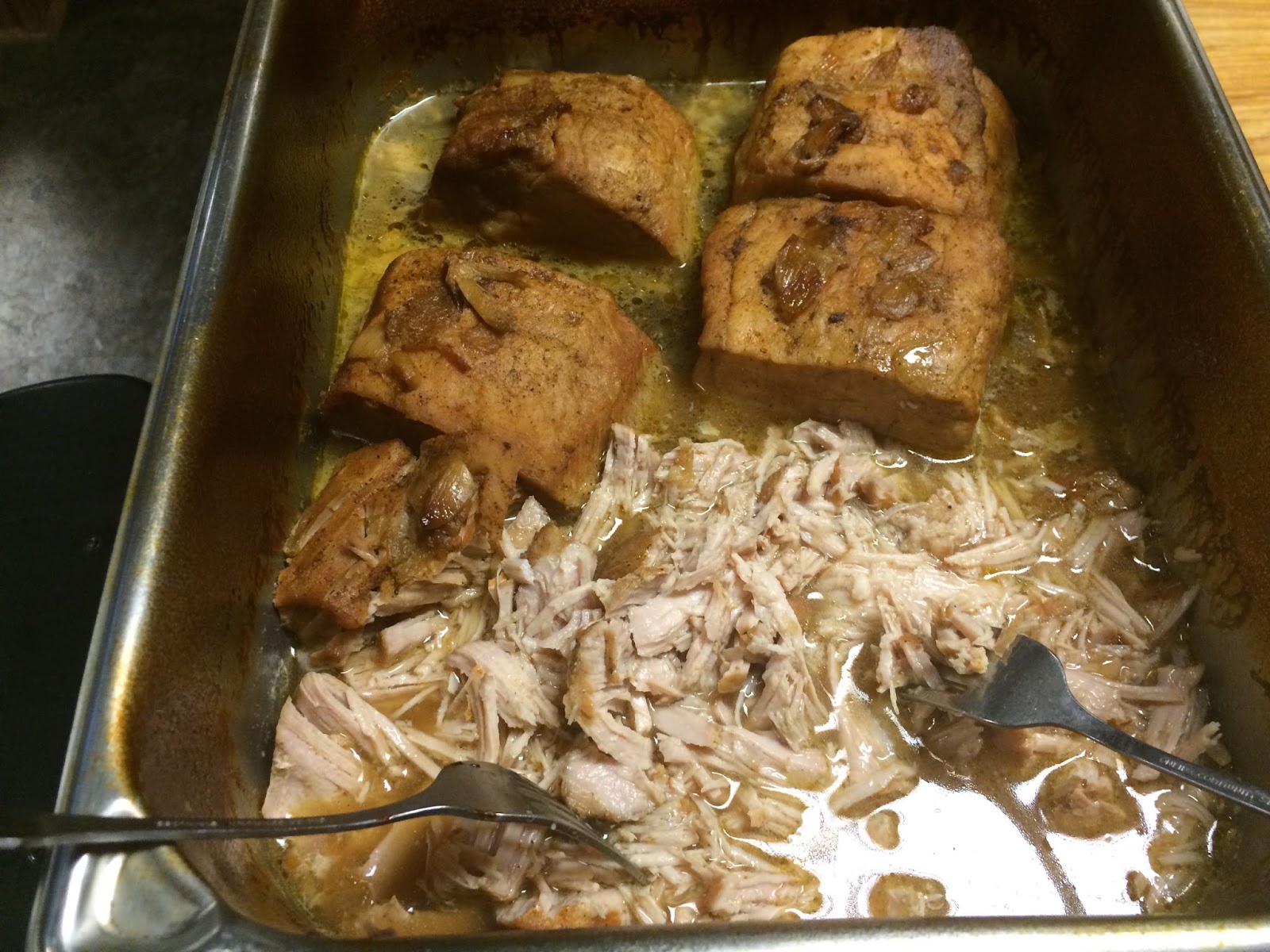 Cooking with Barry & Meta: Pulled Pork using pork loin cooked in the ov