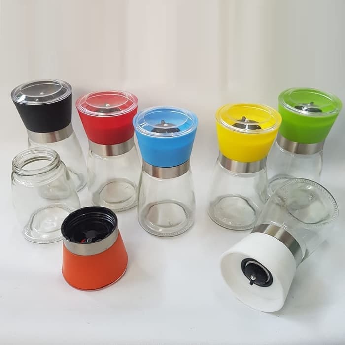 Grinder Glass Pepper and Salt - Alat Giling Merica dan Garam - Puserba ...