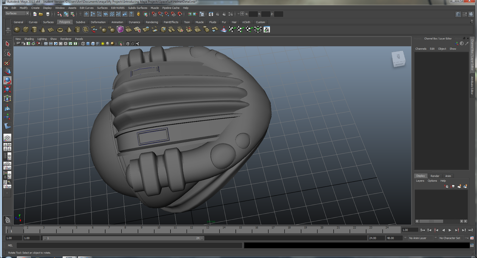 Leaving Flatland: Mastering Autodesk Maya 2013: Modeling I - Lofting ...